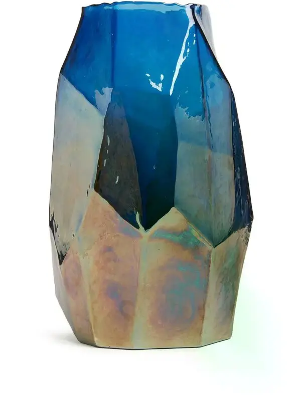 POLSPOTTEN Graphic Luster Glass Vase