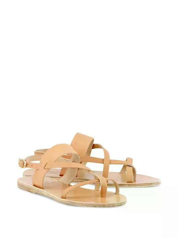 ANCIENT GREEK SANDALS Alethea Flat Sandals - Neutrals
