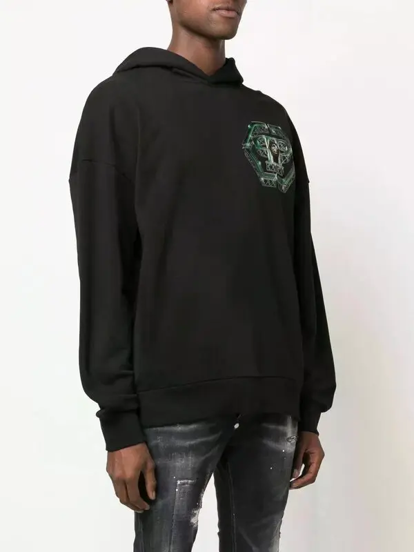 Philipp Plein Graphic Print Hoodie