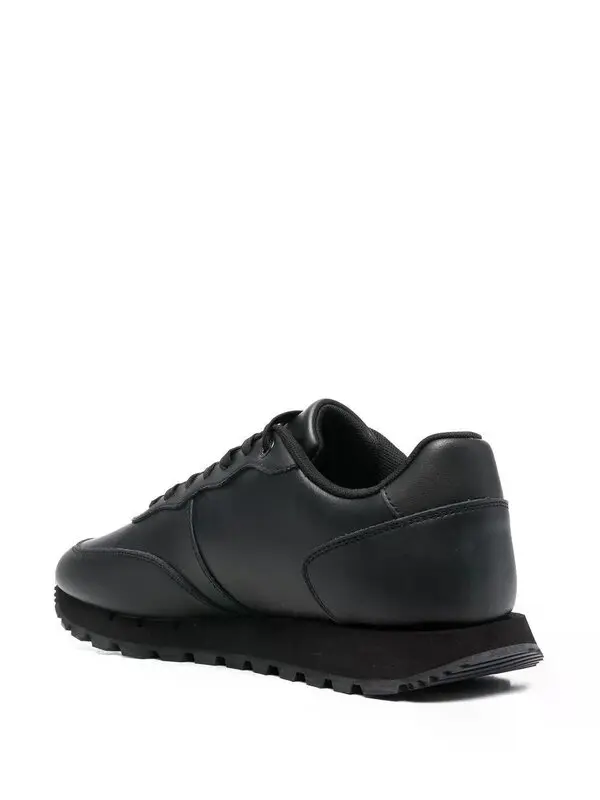 Tommy Hilfiger Logo Patch Low-top Sneakers - Black