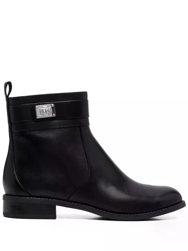 Michael Kors Padma Leather Strap Boots