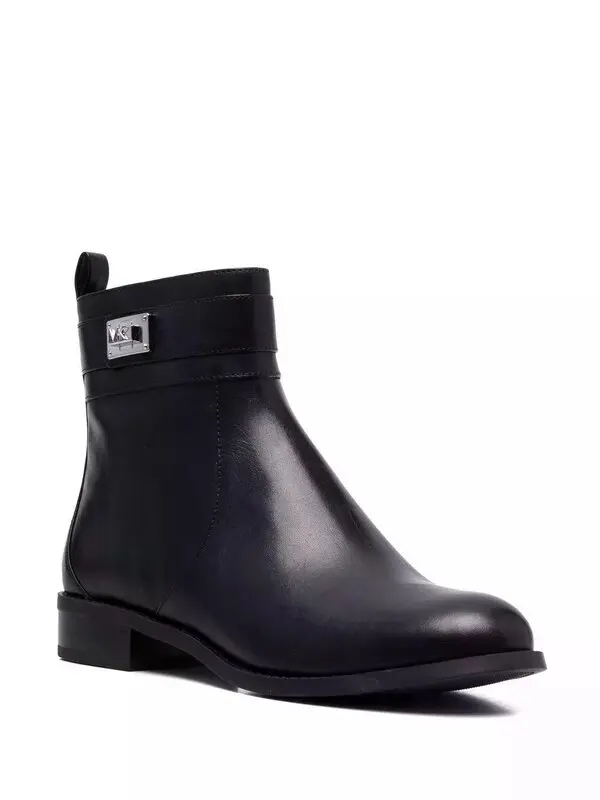 Michael Kors Padma Leather Strap Boots