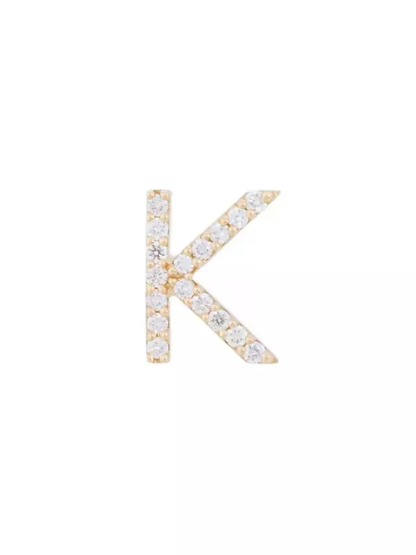 ALINKA 18kt Gold Id Diamond Stud Earring - Metallic