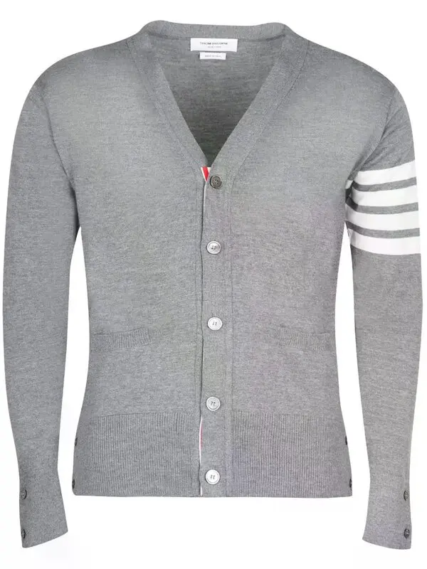 Thom Browne 4-bar Wool Cardigan
