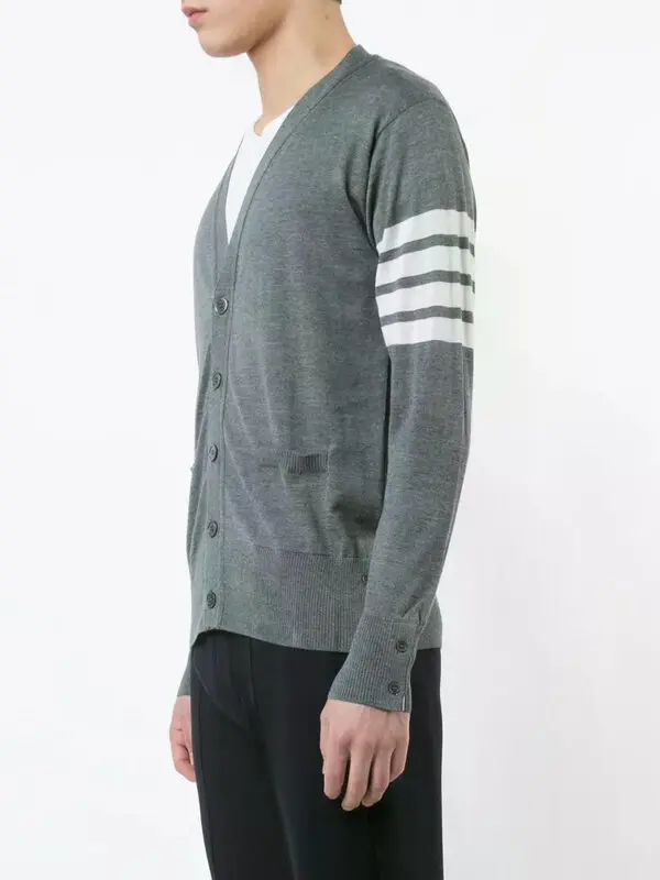 Thom Browne 4-bar Wool Cardigan