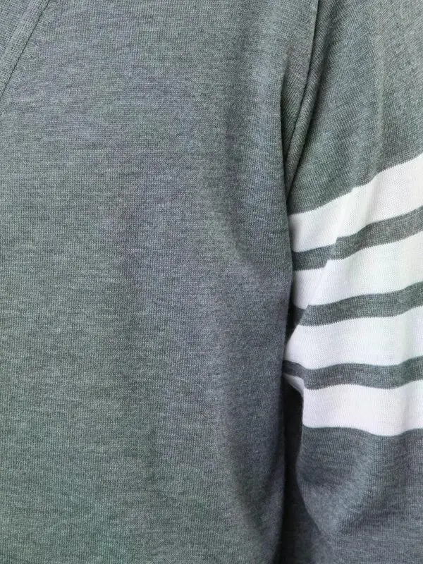 Thom Browne 4-bar Wool Cardigan