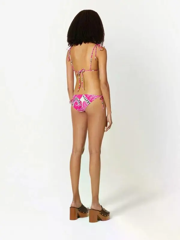 Valentino Garavani Archive Manifesto Bikini Set