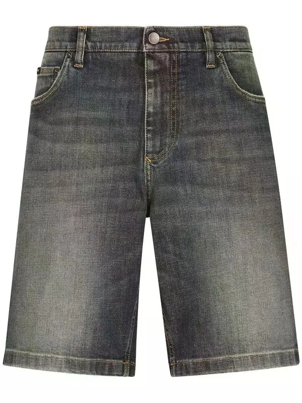 Dolce & Gabbana Knee-length Denim Shorts