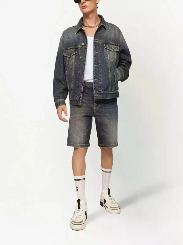 Dolce & Gabbana Knee-length Denim Shorts