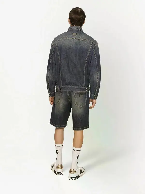 Dolce & Gabbana Knee-length Denim Shorts