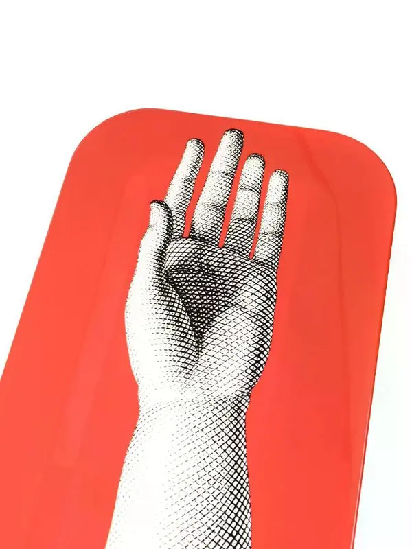FORNASETTI Arm Print Tray