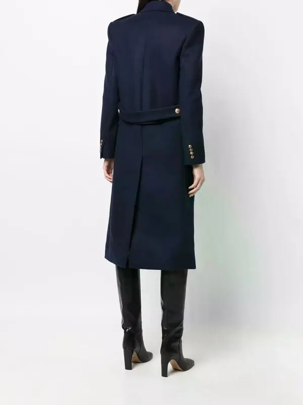 Saint Laurent Double-breasted Tailored Coat