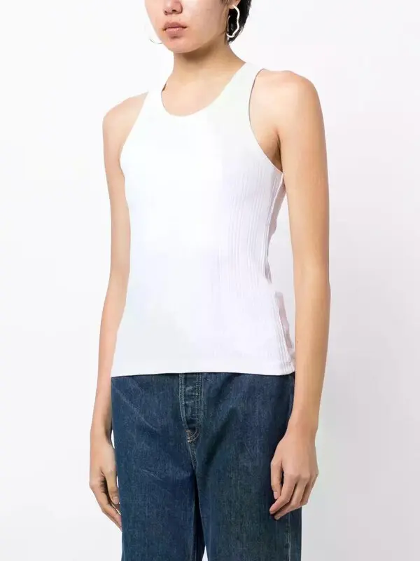 Helmut Lang Sleeveless Scoop-neck Top