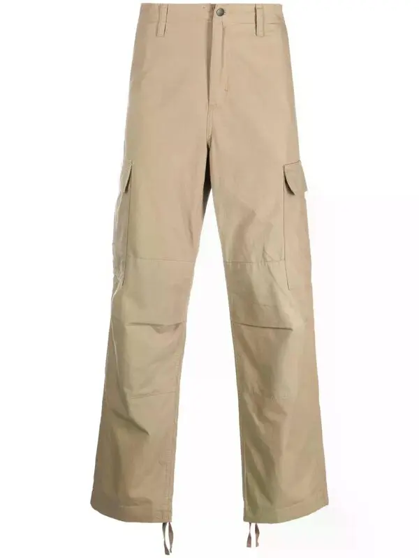 Carhartt Work In Progress Straight Leg Cargo Trousers - Neutrals