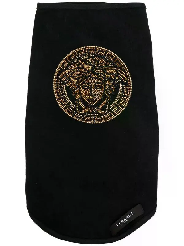 Versace Medusa Embellished T-shirt
