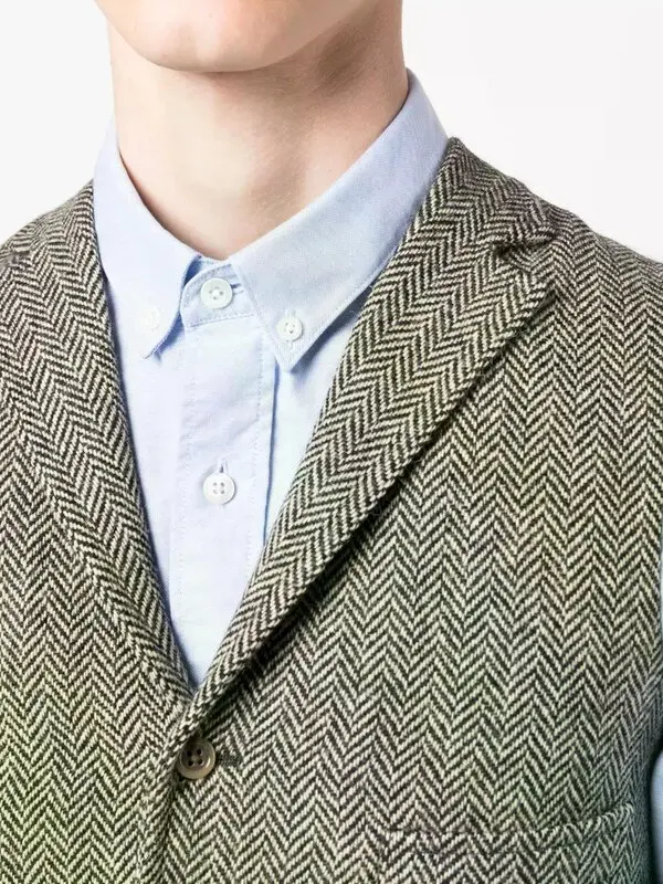 Polo Ralph Lauren Herringbone V-neck Waistcoat - Black