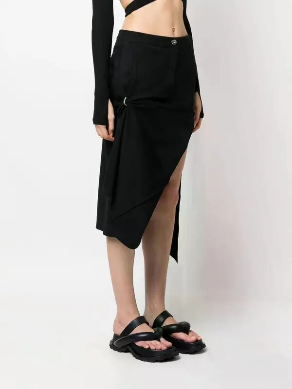 JW Anderson Asymmetric Draped Midi Skirt