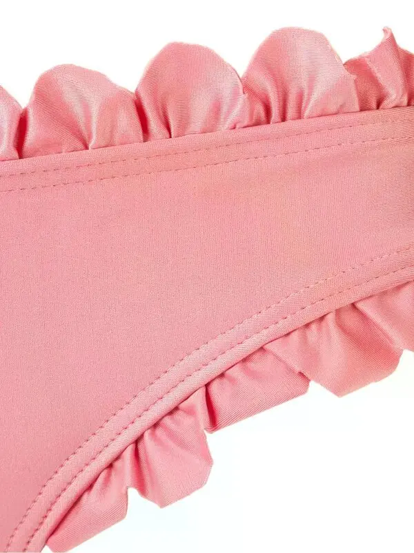 AMIR SLAMA Ruffled-trim Bikini