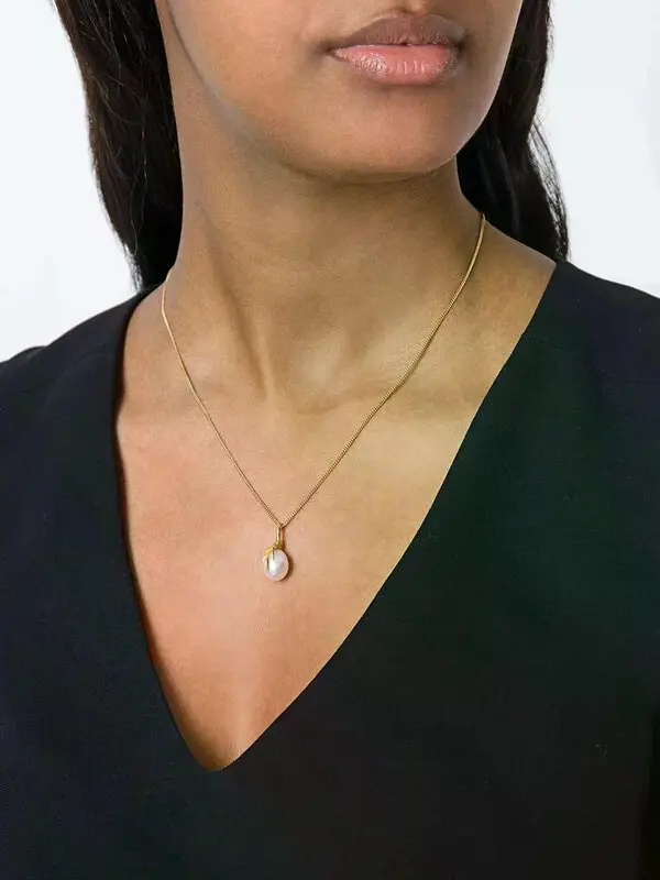 WOUTERS & HENDRIX 18kt Yellow Gold 'crow's Claw' Pearl Necklace