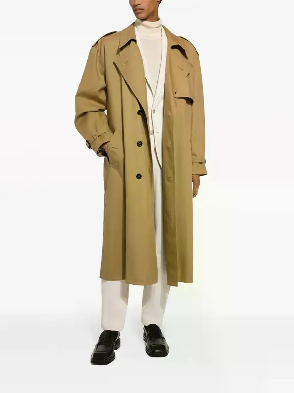 Dolce & Gabbana Belted Double-breasted Coat