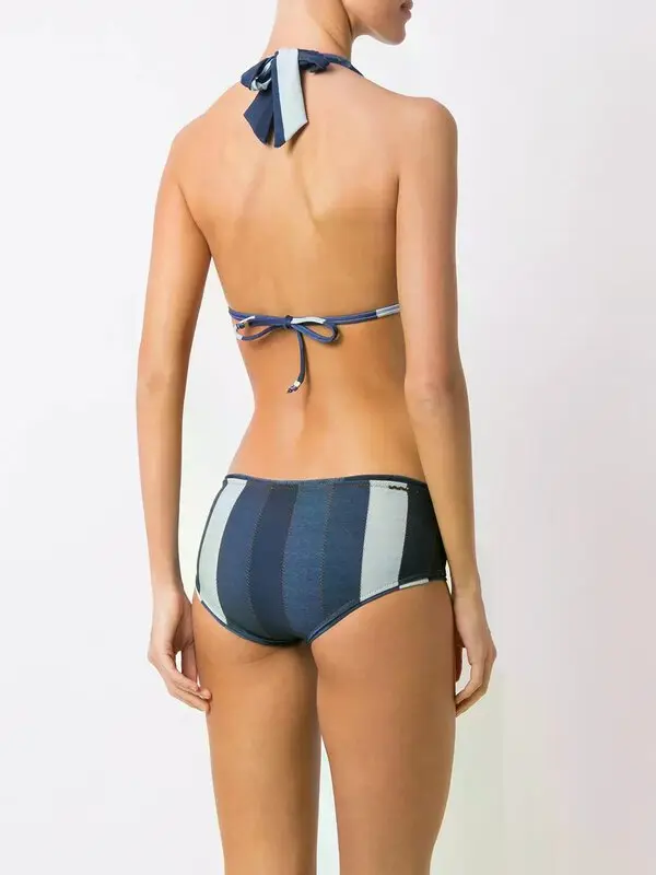 AMIR SLAMA Panelled Bikini Set