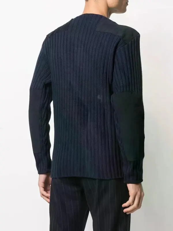 N.peal Drawstring-neck Ribbed Sweater