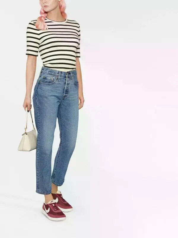 LEVI'S 501® Cropped Straight-leg Jeans