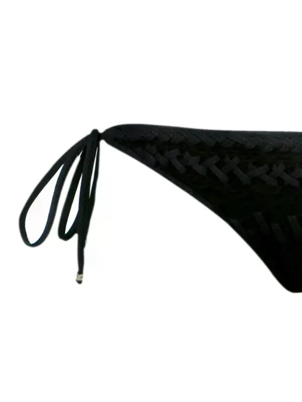 AMIR SLAMA Woven Bikini Set