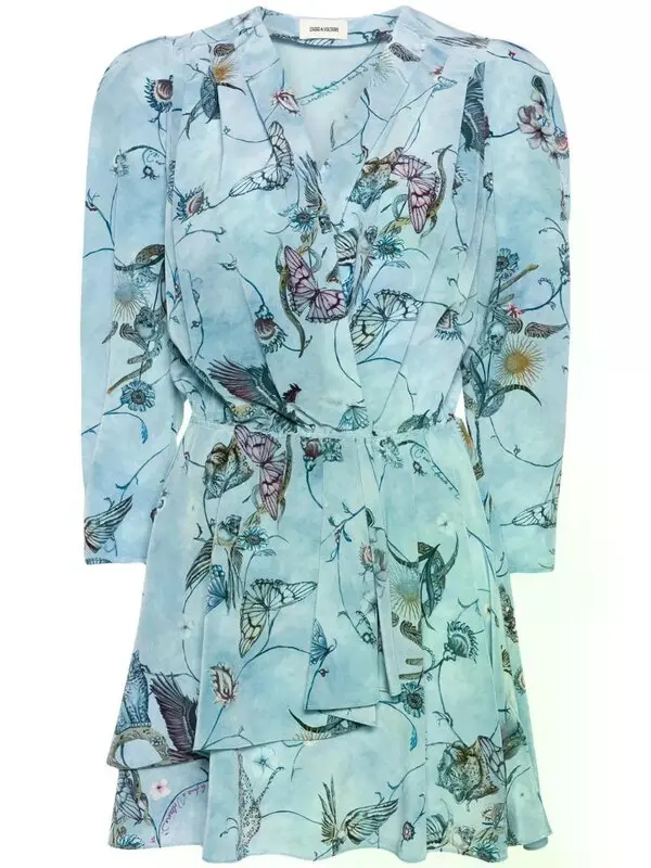 Zadig&Voltaire Rogers Silk Mini Dress