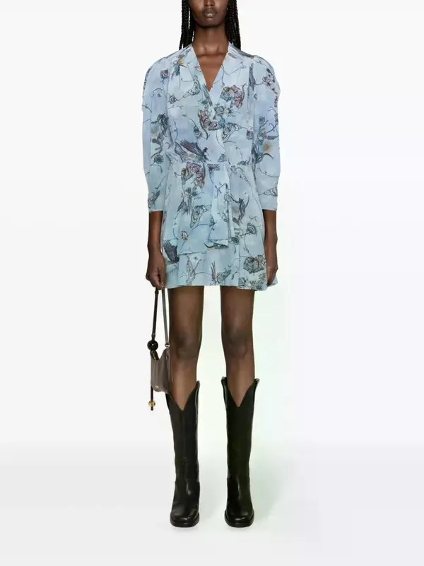 Zadig&Voltaire Rogers Silk Mini Dress