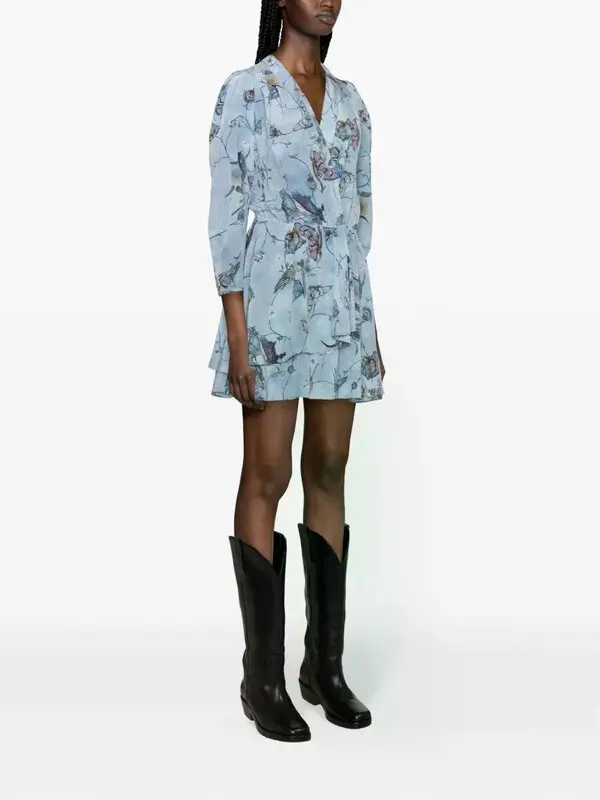 Zadig&Voltaire Rogers Silk Mini Dress
