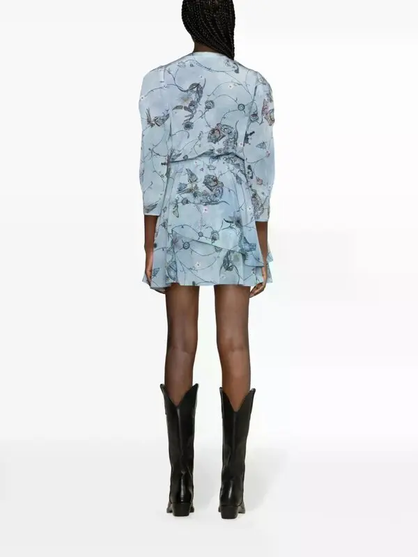 Zadig&Voltaire Rogers Silk Mini Dress