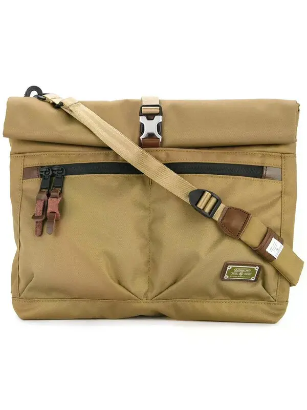 AS2OV Cordura Shoulder Bag - Brown