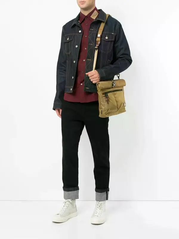 AS2OV Cordura Shoulder Bag - Brown
