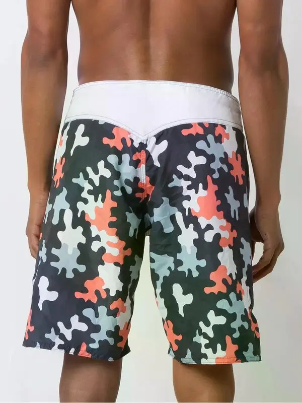 AMIR SLAMA Printed Deck Shorts