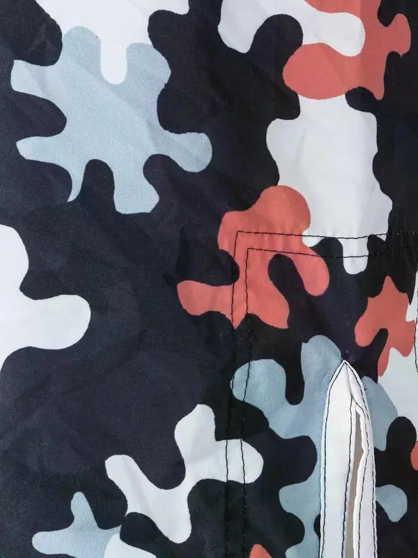AMIR SLAMA Printed Deck Shorts
