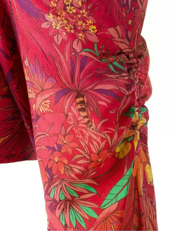 AMIR SLAMA Single-sleeve Bikini Top