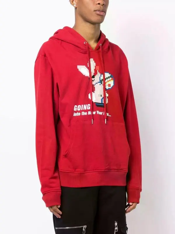 MOSTLY HEARD RARELY SEEN 8-BIT 8-bit Going Into The New Year Cotton Hoodie