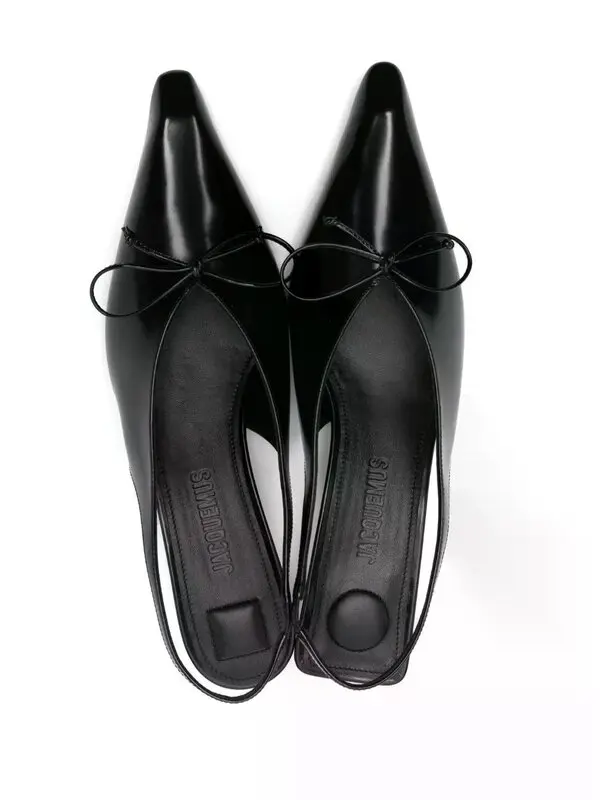 Jacquemus Les Slingbacks Cubisto Pumps - Black