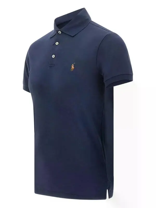 Polo Ralph Lauren Embroidered Polo Shirt - Blue