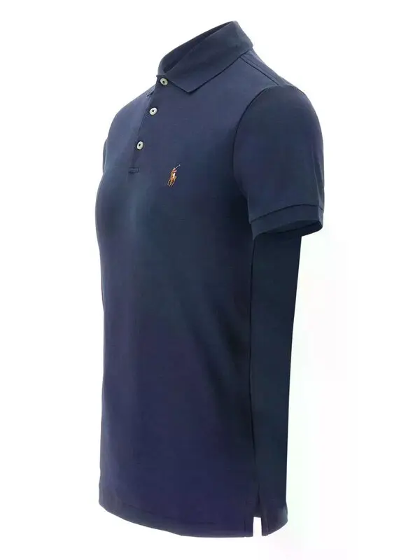 Polo Ralph Lauren Embroidered Polo Shirt - Blue