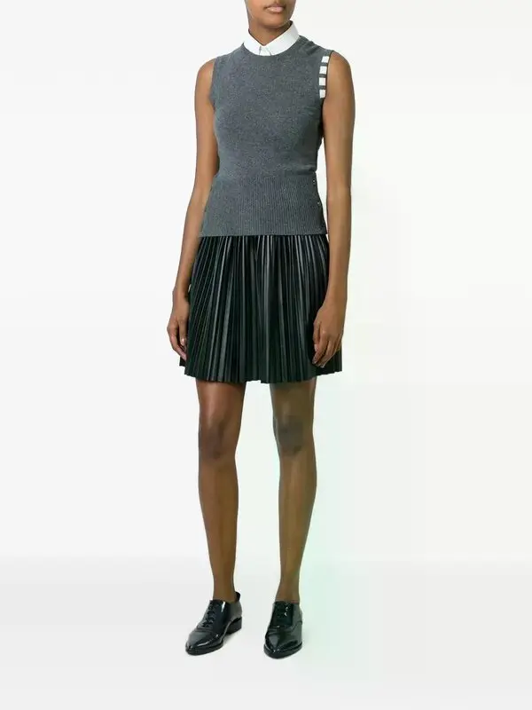 Thom Browne Crew-neck Cashmere Gilet