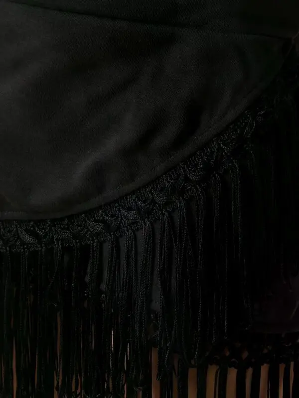 AMIR SLAMA Fringed Skirt