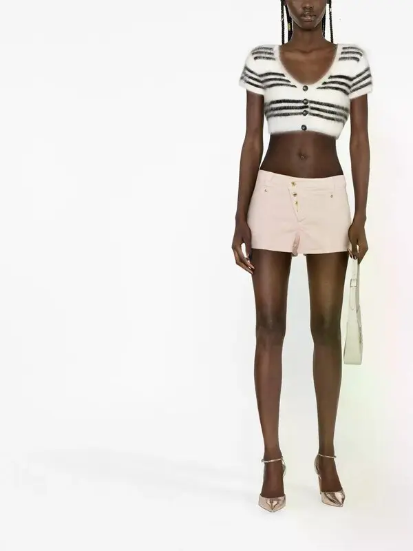 TOM FORD Button-fastening Denim Shorts