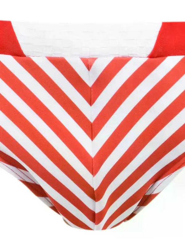 AMIR SLAMA Striped Swim Briefs