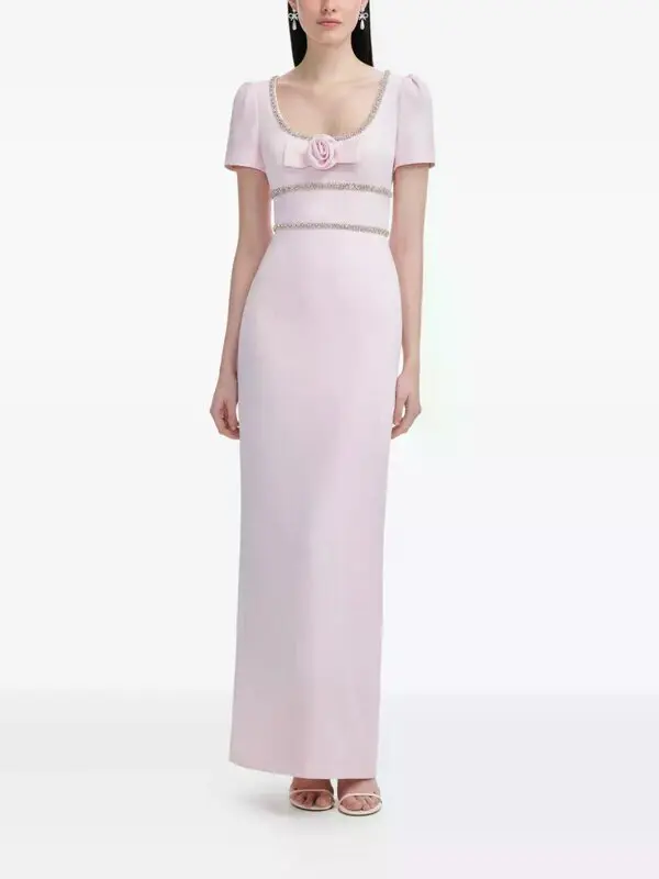 SELF-PORTRAIT Crystal-embellished Dress