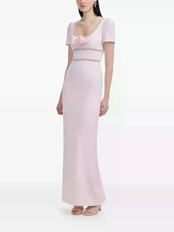 SELF-PORTRAIT Crystal-embellished Dress