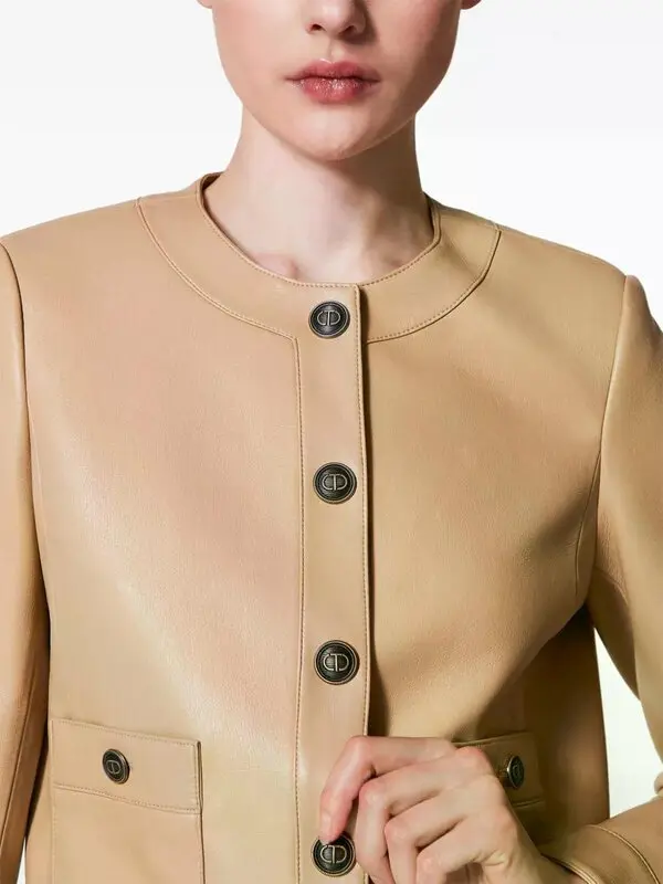 TWINSET Logo-embossed Jacket