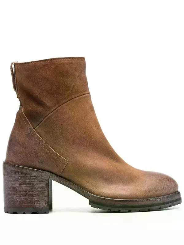 Moma 70mm Leather Ankle Boots