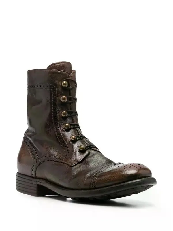 Officine Creative Lace-up Ankle Boots